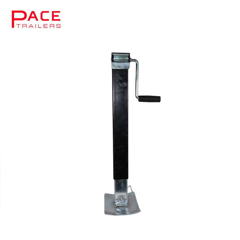 Square Jack 7000lbs with swivel bracket (Extendable) — Pace Trailers ...