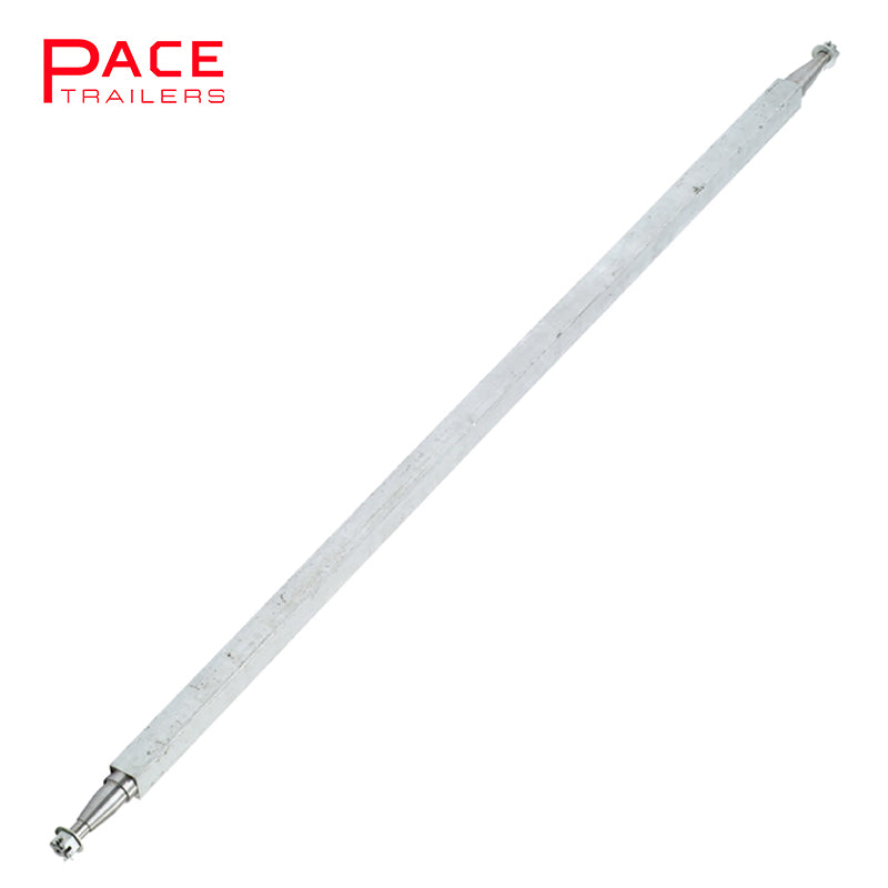 Straight Axle 50 Square Galvanised — Pace Trailers Pty Ltd