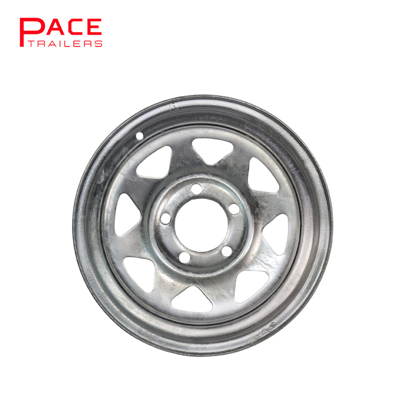 14 x 6 Inch Ford Galvanised Rim — Pace Trailers Pty Ltd